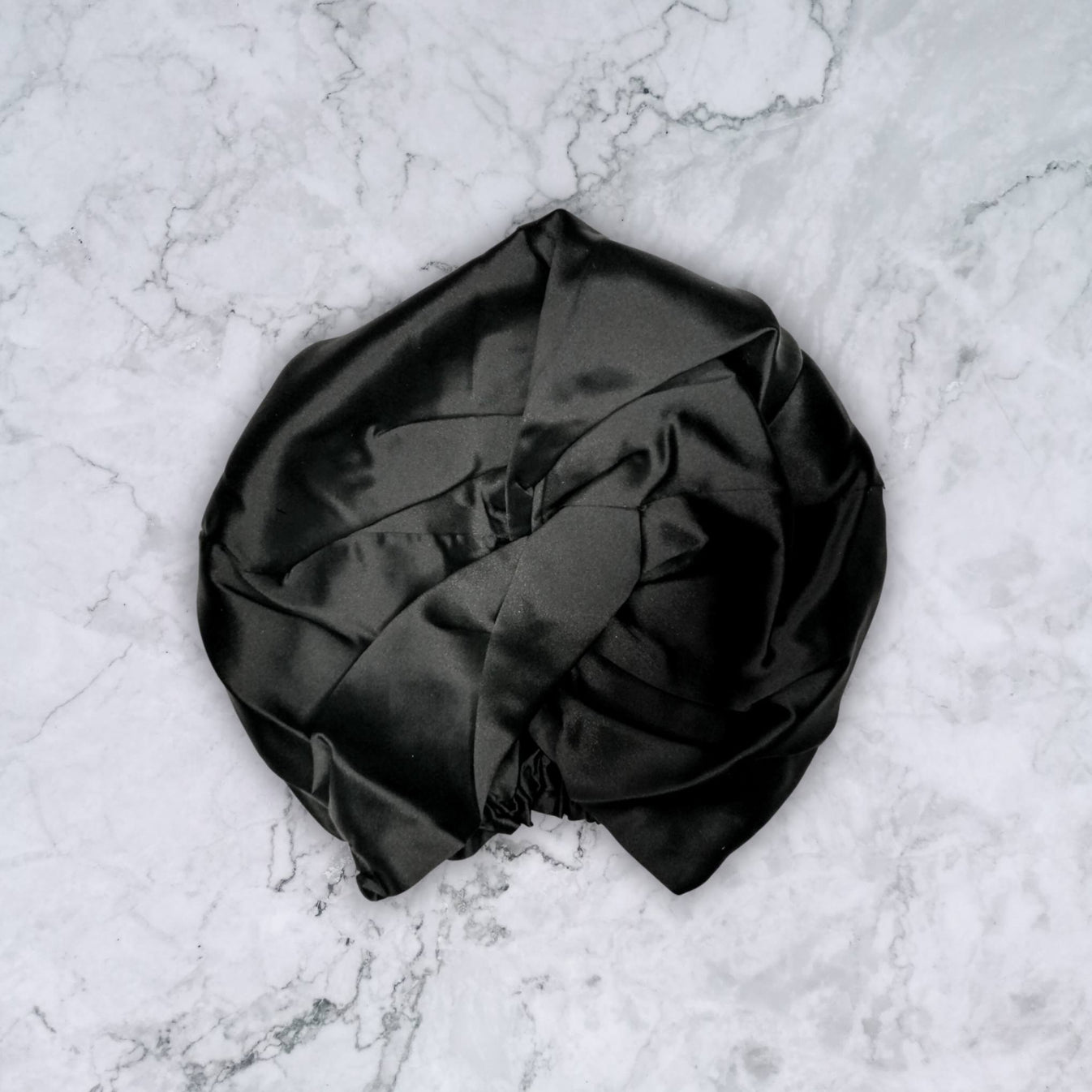 Twist silk hair wrap - Black – Hair Wrap Heaven